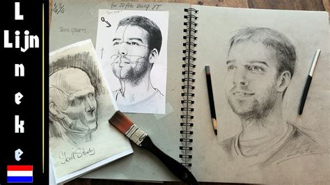Portret Tekenen Voor Beginners Gezicht Youtube