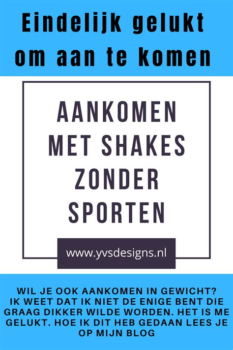 Aankomen In Gewicht Shakes Aankomen Gewicht