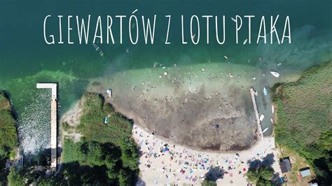 Giewartów Jezioro Powidzkie najczystsze jezioro w Wielkopolsce