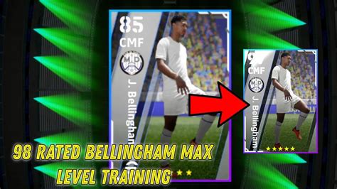 98 Rated J Bellingham Max Level Training How To Train J Bellingham