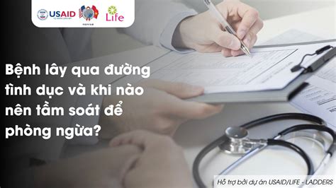 Bệnh lây qua đường tình dục và khi nào nên tầm soát để phòng ngừa Glink