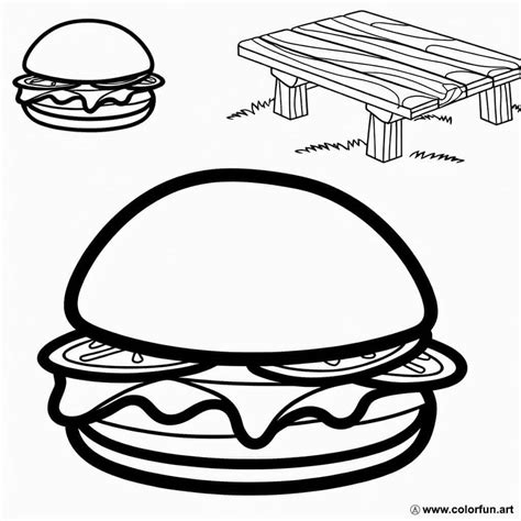 Coloriage Dr Le De Hamburger T L Charger Ou Imprimer Gratuitement