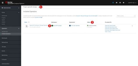 deploying your storage backend using openshift container storage 4