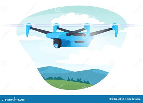 Drones For Various Tasks Surveillance Video Recording Delivery Of