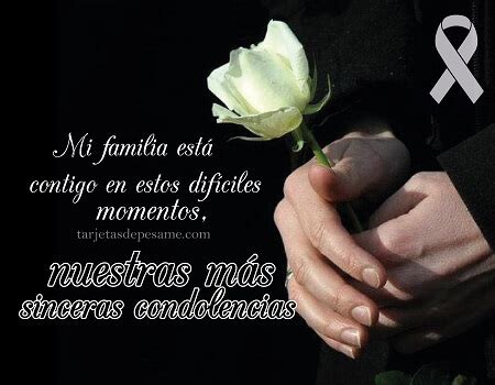 5 Imágenes de Condolencias Con Mensajes De Fortaleza En Familia