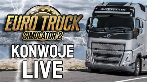 LIVE 4k Euro Truck Simulator 2 Trasy razem z widzami w trybie konwój