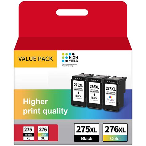 Xl And Xl Ink Cartridges Combo Pack Replacement For Canon Printer