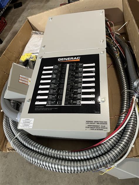 Generac 85 Automatic Transfer Switch 16 Circuit Ld Center Scratch