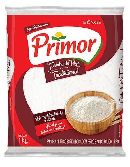 Farinha Trigo Primor Pt Kg Embalgem Plastico Hernandes