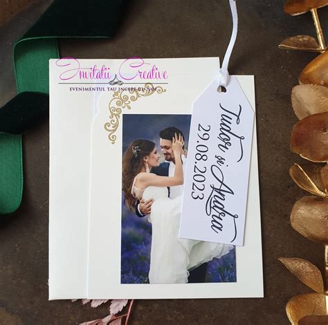 Invitatie De Nunta Ieftina Cu Poza Invitatii Creative