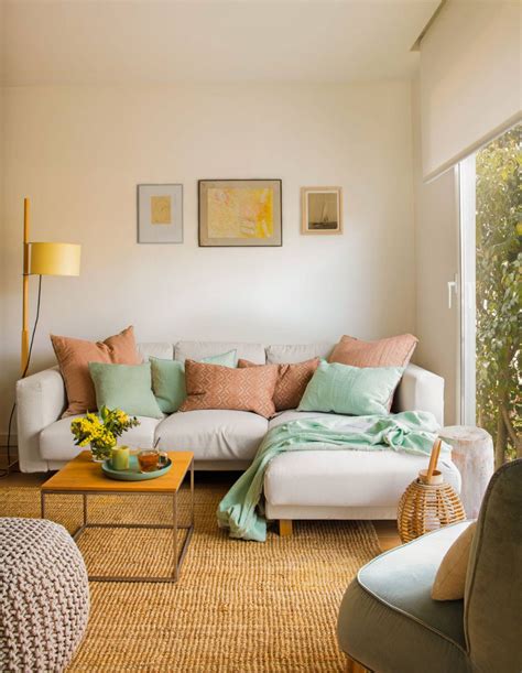 85 salones pequeños y confortables Decoracion de departamentos