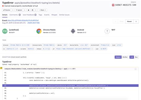 uncaught typeerror cannot read property anchornode of null · issue 1940 · ckeditor ckeditor5