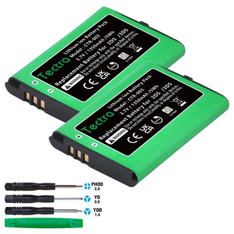 Mah Ctr Ctr Lithium Ion Battery For Nintendo Ds Ds Gaming