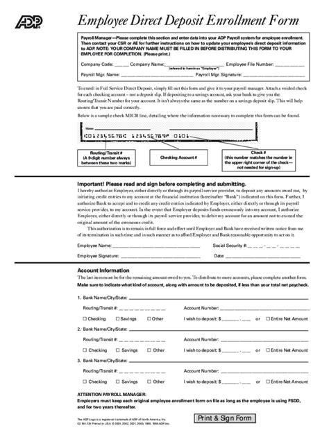 Printable Adp Employee Information Form Printable Forms Free Online