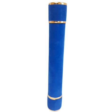 Canudo De Formatura Azul Royal Em Camur A Em Promo O Ofertas Na
