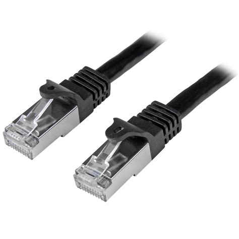 2m Cat6 SFTP Patch Cable Black N6SPAT2MBK Shielded Cat 6 Cables