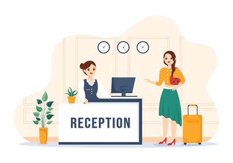 Receptionist Cartoon Images
