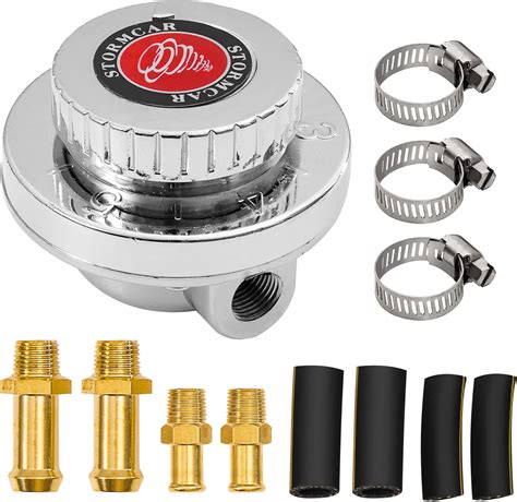 Amazon Temsone Adjustable Carb Fuel Pressure Regulator Kit