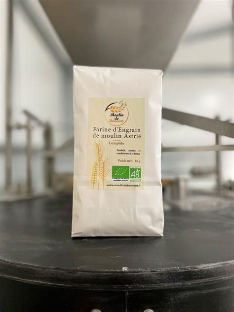 Farine d engrain petit épeautre complète 1 kg Earl De Bonvent