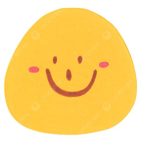 Mutlu Emoji Karikatür Boyama Vektör Mutlu Emoji Iyi PNG Resim ve
