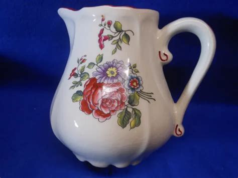 ANCIEN BROC OU pot a lait en faience de St AMAND Vieux Strasbourg à