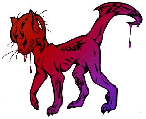 Demon Cat By Yorialu On DeviantArt