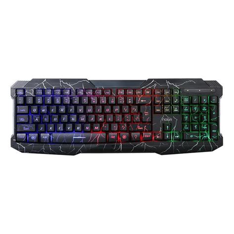 Teclado Gamer Noga Net Retroiluminado Stormer Usb Nkb