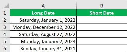 How To Apply The Short Date Format In Excel Quick Guide