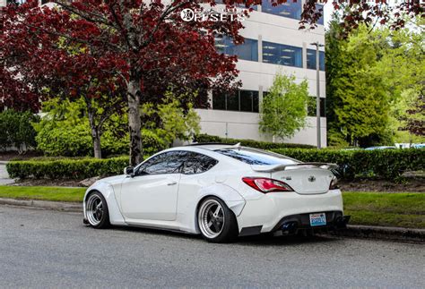 Rocket Bunny Style Body Kit On White Genesis Coupe Body 49 OFF