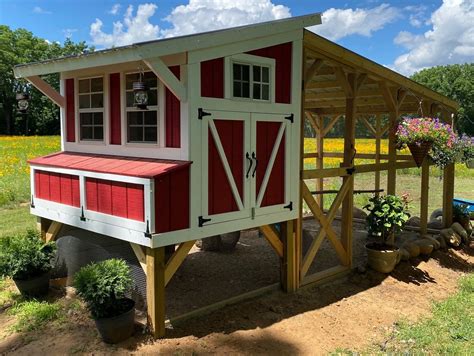 Chicken Coop Run Plans Build Video Etsy