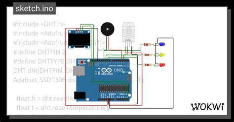 sensor dht 22 wokwi esp32 stm32 arduino simulator