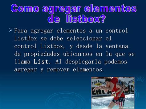 Combobox Y Listbox Ppt