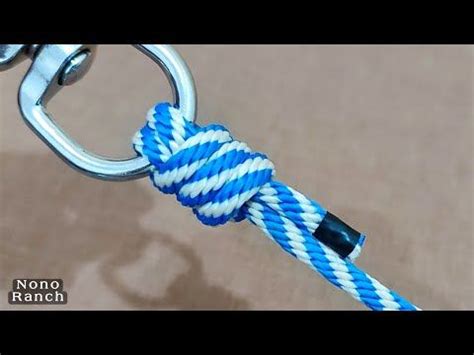 Cómo Hacer Un Nudo Para Argollas NONORANCH Nudos Nudos náuticos