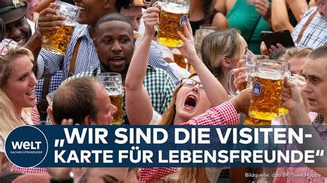 OKTOBERFEST Tore zur Wiesn wieder geöffnet Preis für eine Mass Bier