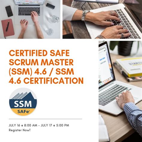 CERTIFIED SAFE SCRUM MASTER SSM 4 6 SSM 4 6 CERTIFICATION For Scrum