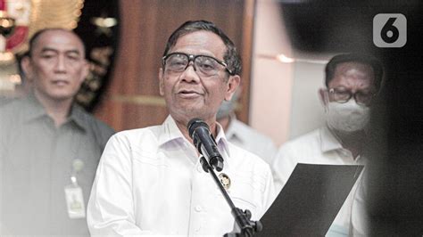 Tragedi Kanjuruhan Mahfud Md Minta Menpora Segera Panggil Pssi