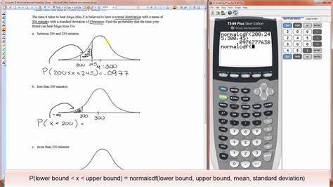 normal distribution calculator