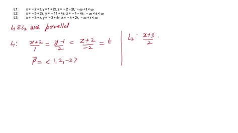 solved given two lines in space either they are parallel they intersect or they are skew