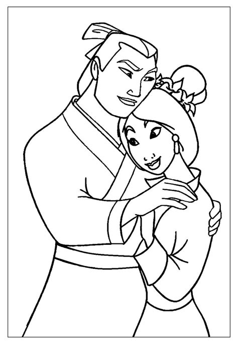 Desenhos Da Mulan Para Colorir E Imprimir Tudo Para Colorir