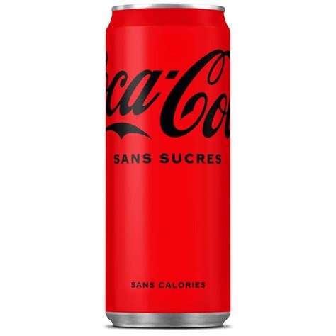 Coca Cola Zero Soda Sans Sucre Canette 33 Cl Pas Cher Welcome Office