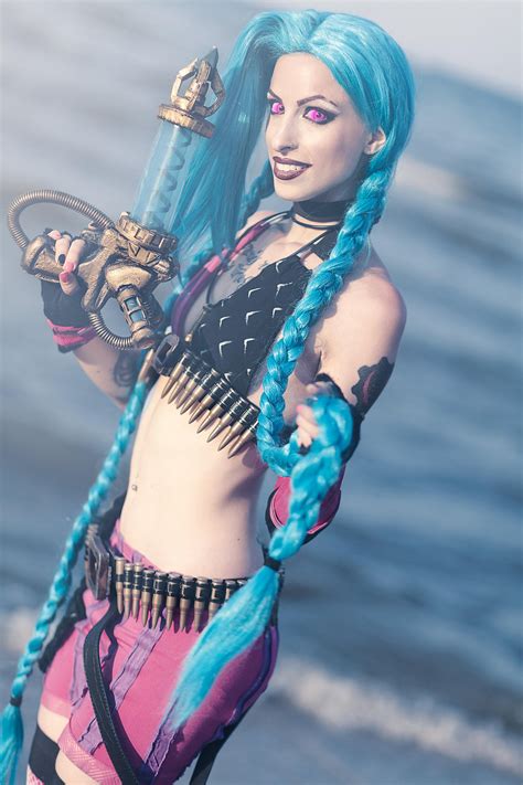 Jinx League Of Legends Cosplay By MissHatred By JessicaMissHatred On