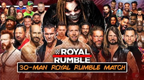 ROYAL RUMBLE 2023 WWE 2K23 30 MAN ROYAL RUMBLE FULL MATCH GAMEPLAY WWE