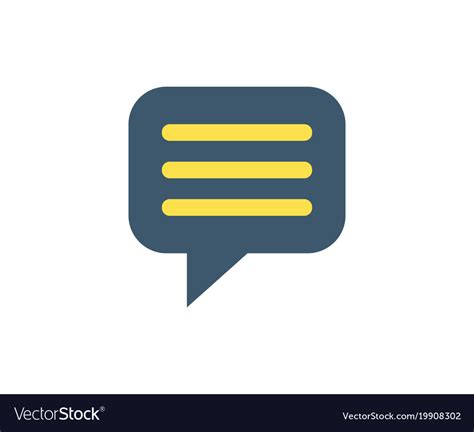 Comment Icon Royalty Free Vector Image VectorStock