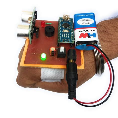 Third Eye For The Blind Person Project SR Robotics
