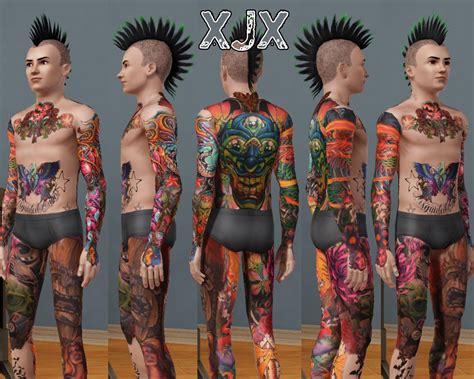 The Sims Using Cc Tattoos Gsaclip