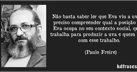 Leitura e Escrita na Matemática Paulo Freire A importância do ato de ler