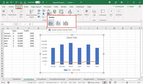 How To Create A Combo Chart In Microsoft Excel Helpdeskgeek