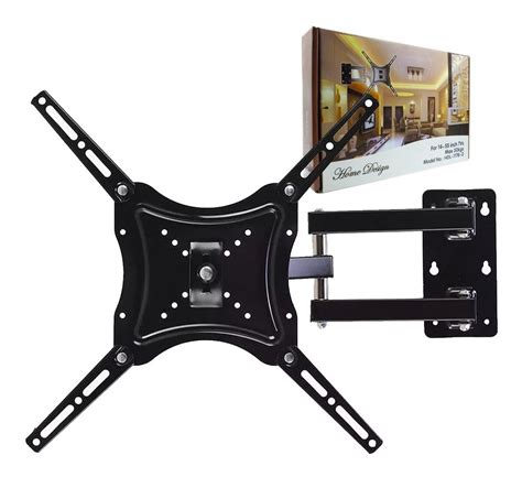 Soporte Tv Led 14 A 55 Brazo Largo Giro Inclinación Clicshop 545 00