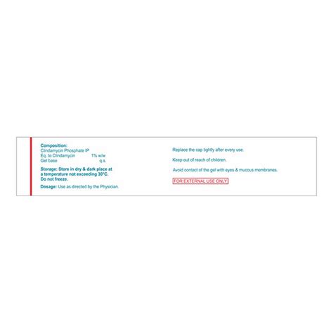 CLINDAMYCIN PHOSPHATE NANZ Gel 20gm Price Uses Side Effects Netmeds