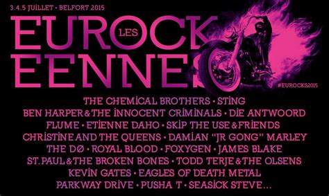 Les premiers noms des Eurockéennes de Belfort Éclectique et attirante